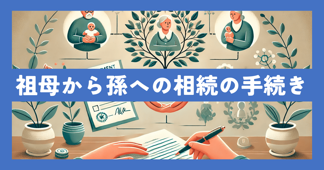 祖母から孫への相続は可能？注意点と具体的な手続き方法を解説 | 相続事務所のホンネとタテマエ
